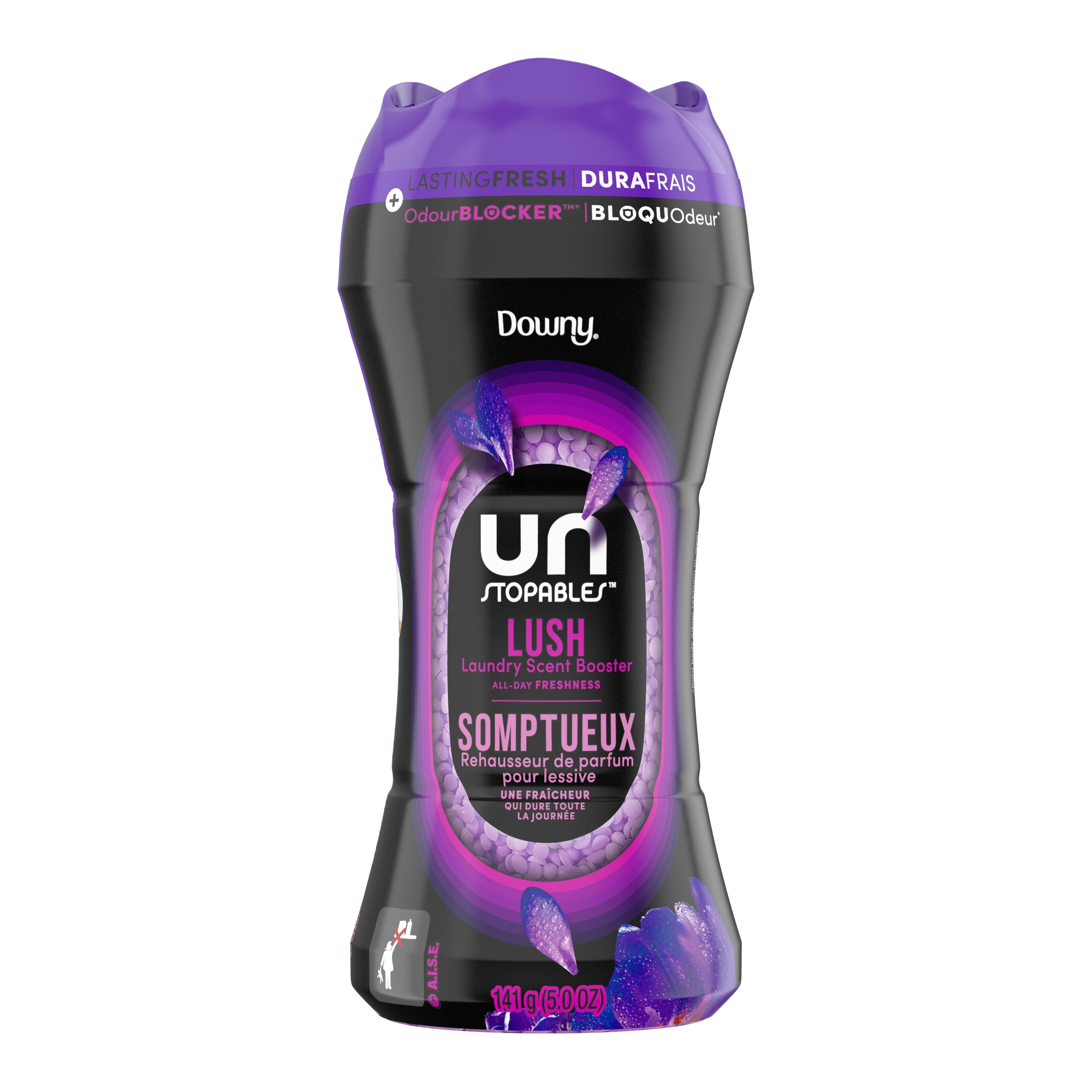 Downy Unstopables In-Wash Laundry Scent Booster Beads, Lush, 5 oz ...