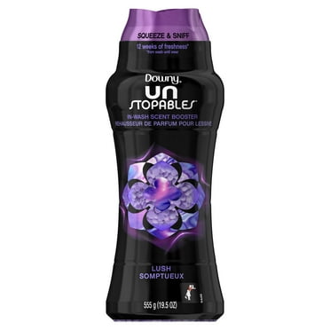 Downy Unstopables Lush In‑Wash Scent Booster 9.1 oz, for 12‑Week Floral ...