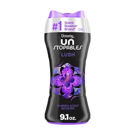 Downy Unstopables Lush In‑Wash Scent Booster 9.1 oz, for 12‑Week Floral ...