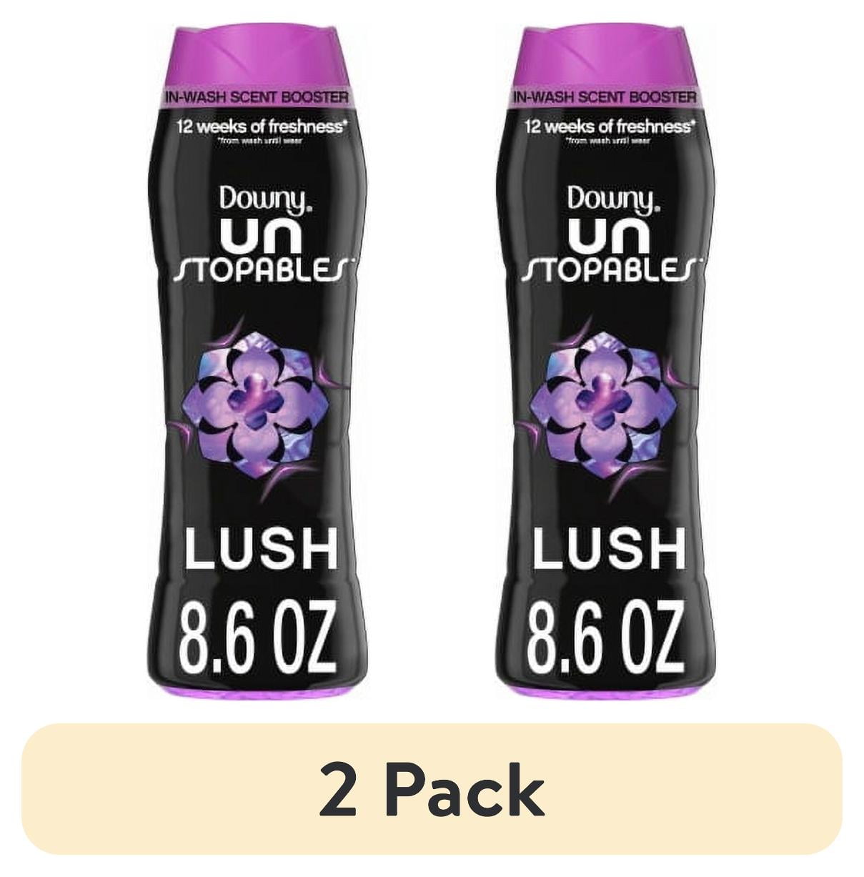 (2 pack) Downy Unstopables Lush Scent Booster 8.6 Oz - Walmart.com