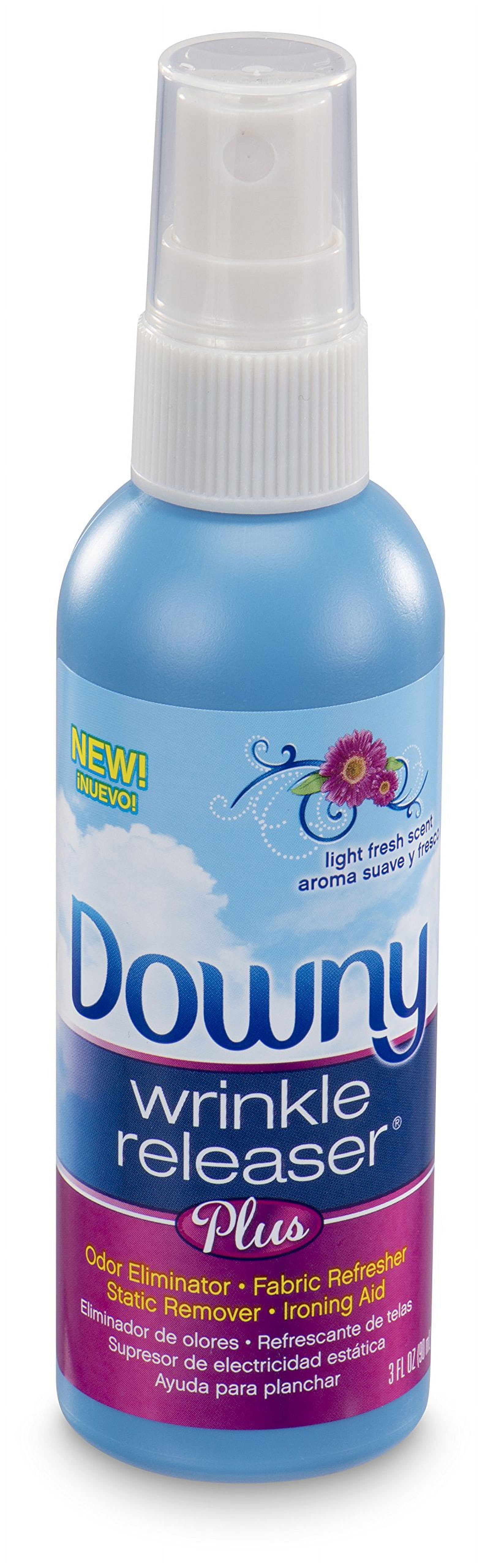Downy Wrinkle Release Spray Plus, Static & Odor Eliminator, Ironing Aid ...