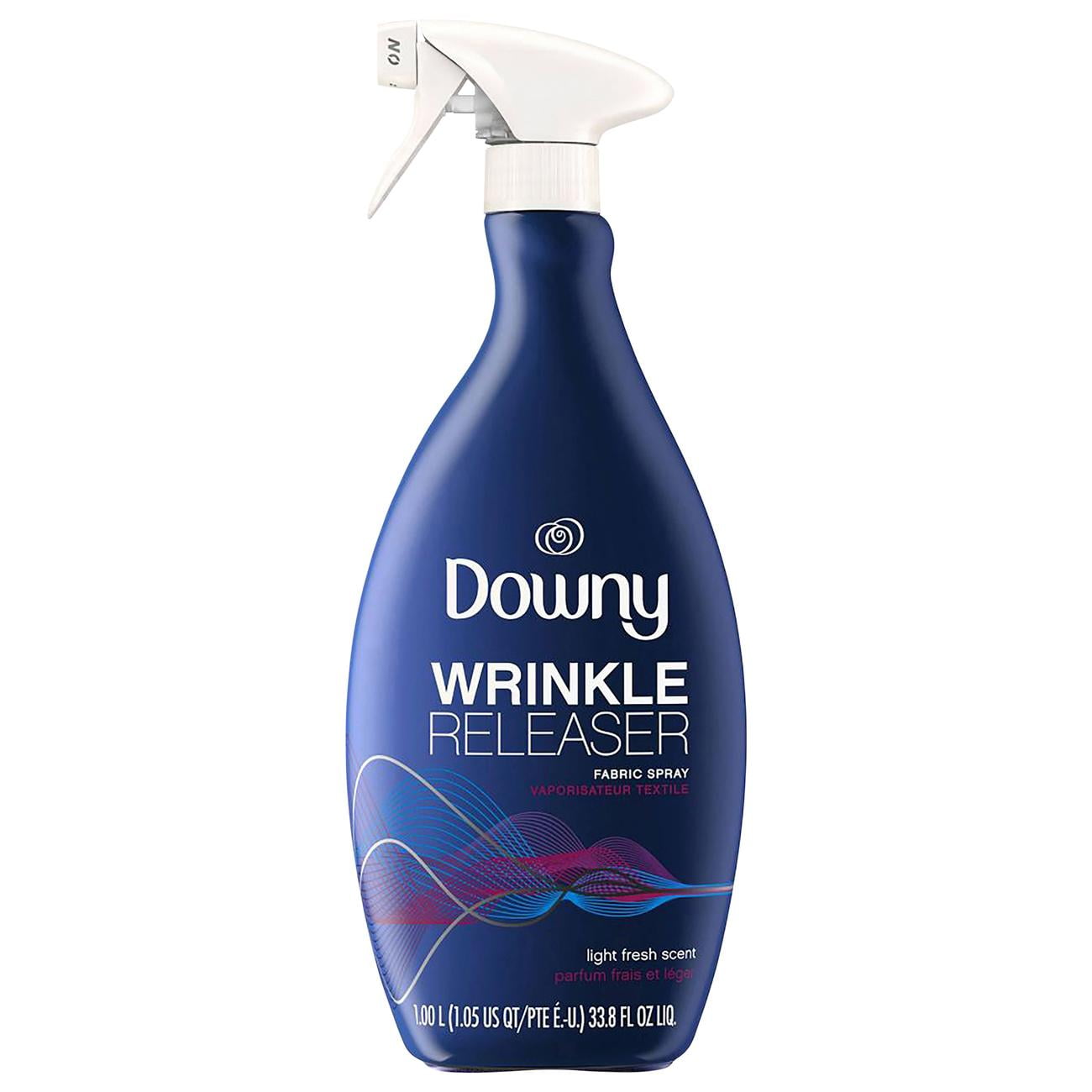 Downy Wrinkle Releaser Fabric Spray, Light Fresh, 33.8 oz, Wrinkle ...