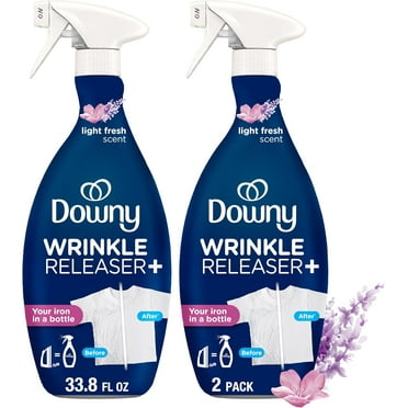 Downy Wrinkle Release & Crisp Linen Reducer, Fresh Scent Fabric Spray ...