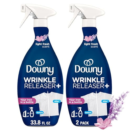 Downy Wrinkle Releaser Spray, All In One Formula, Removes Wrinkles ...