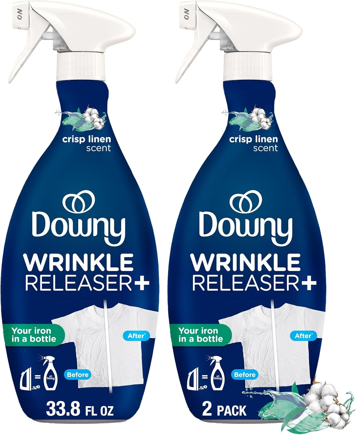 Downy Wrinkle Releaser Spray, All In One Formula, Removes Wrinkles ...