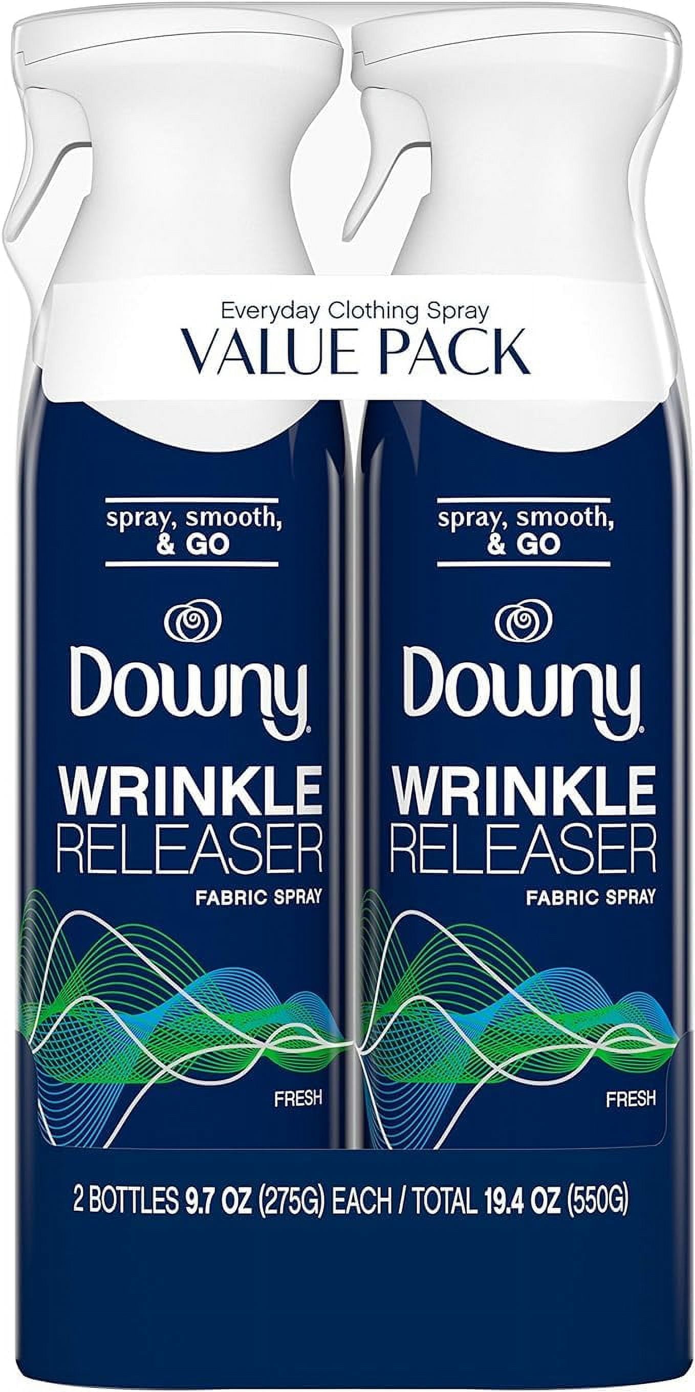 Downy Wrinkle Releaser Spray, All in One Formula, Removes Wrinkles ...