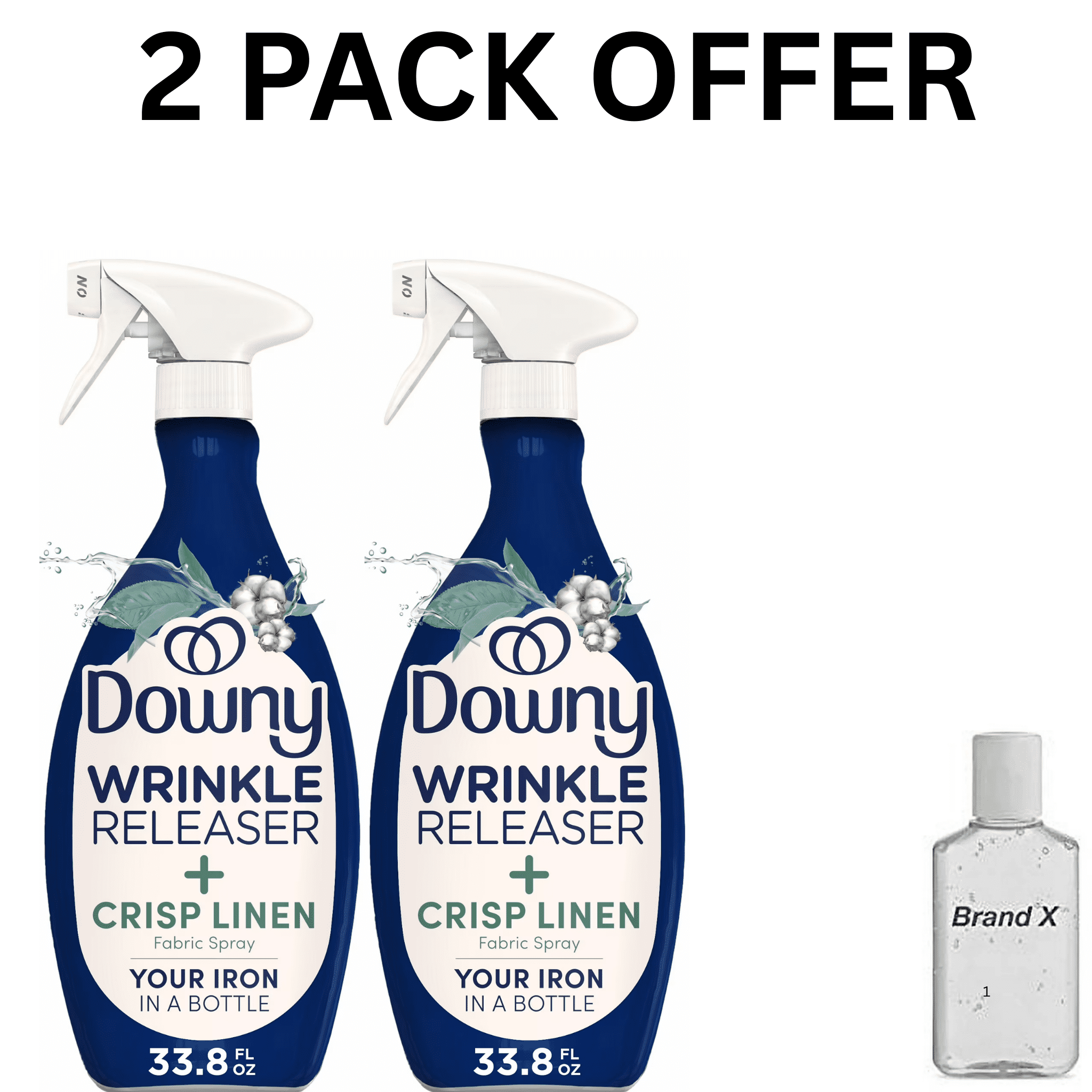 Downy Wrinkle Releaser Spray, Fabric Refreshing and Odor Eliminating ...