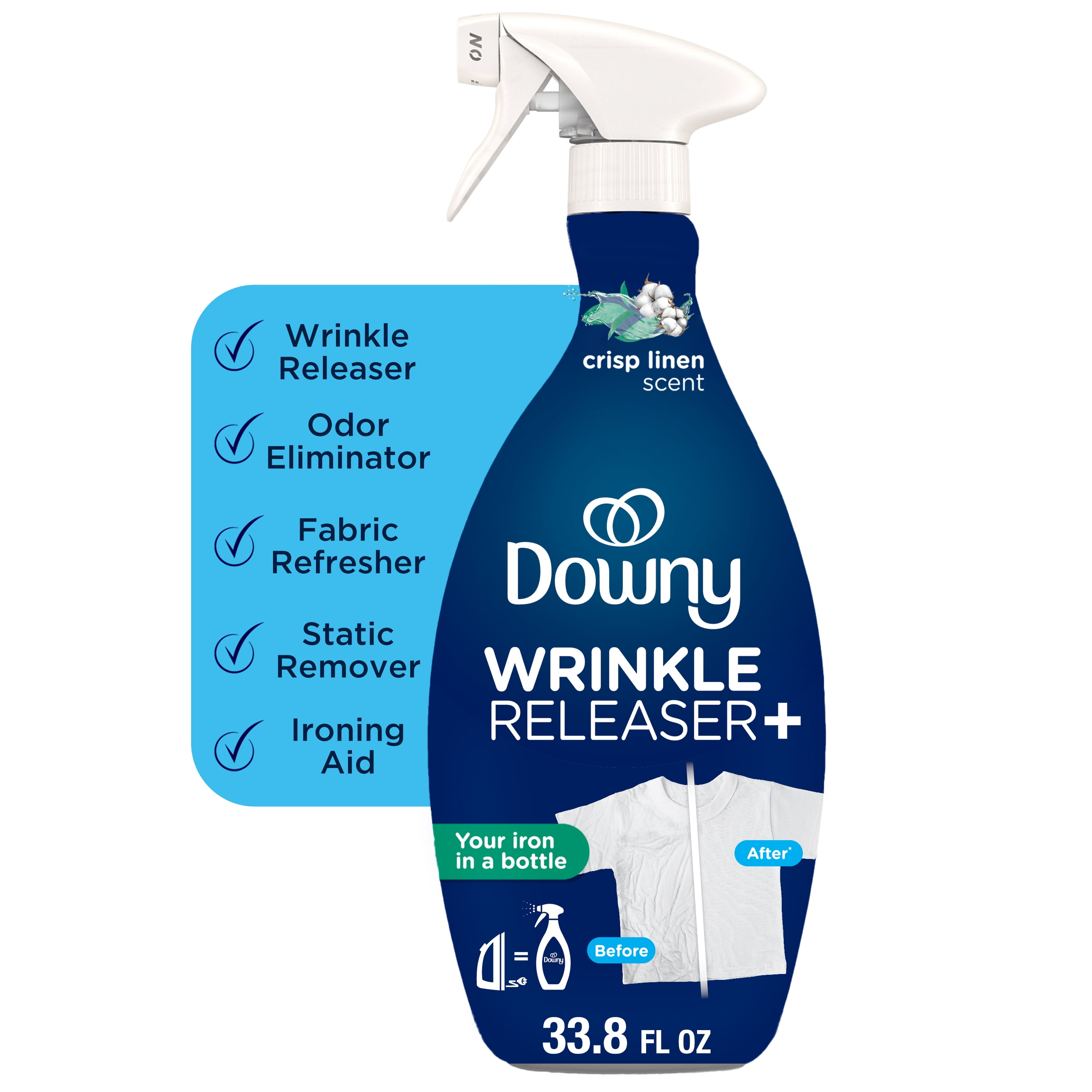 Brandclub - Downy Wrinkle Releaser Spray, Fabric Refreshing and Odor ...