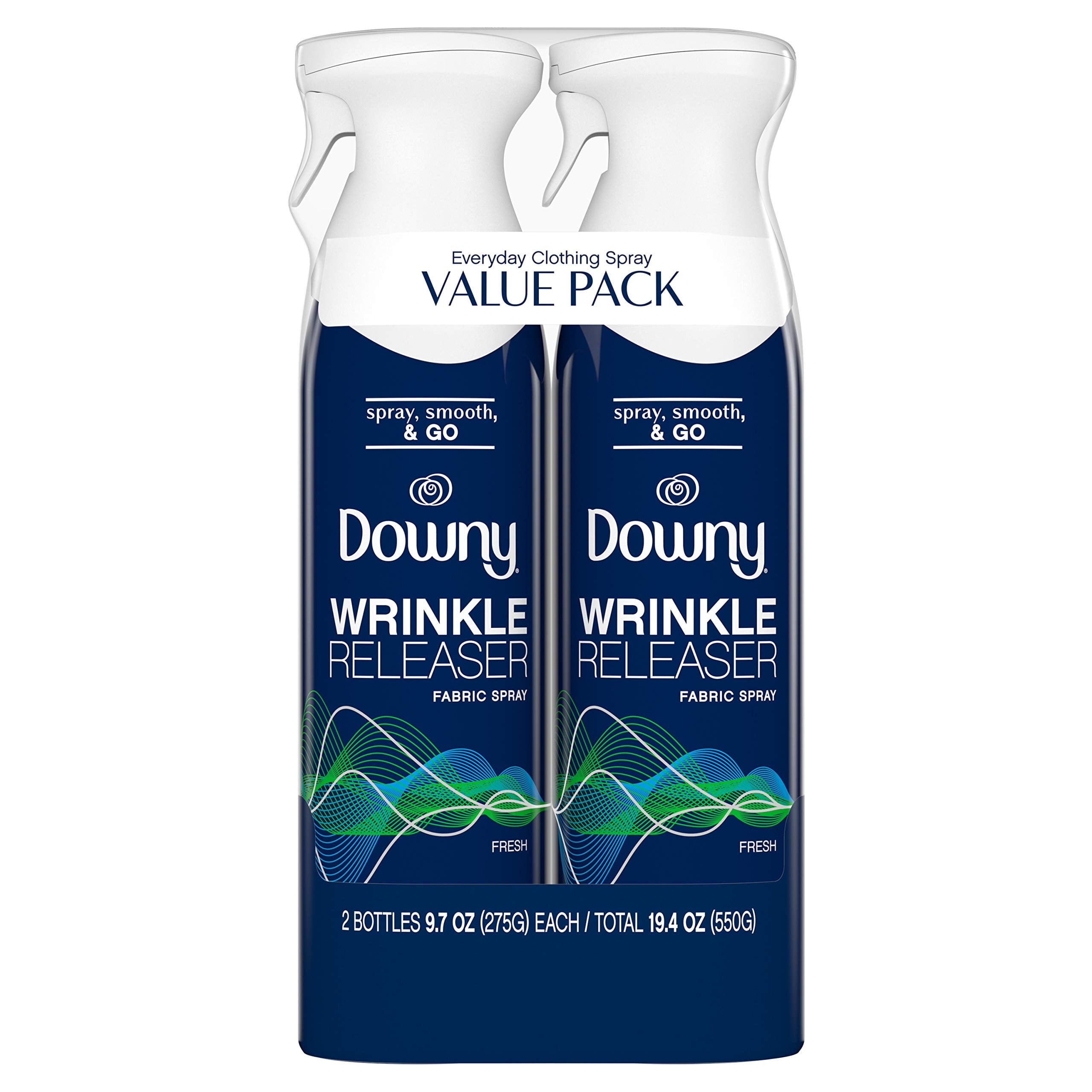 Downy Wrinkleguard Wrinkle Release Fabric Spray, Fresh Scent, 9.7 Oz ...