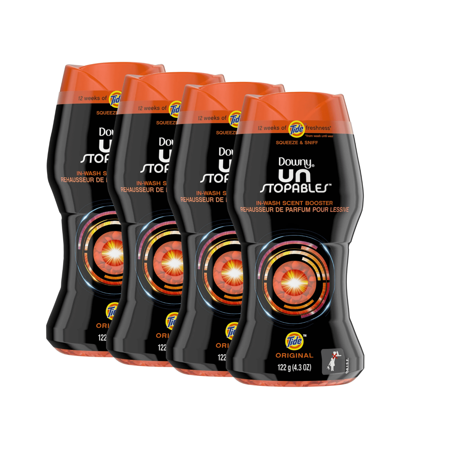 Downy w/Tide Original (4 Pack) 17.2 oz - Walmart.com