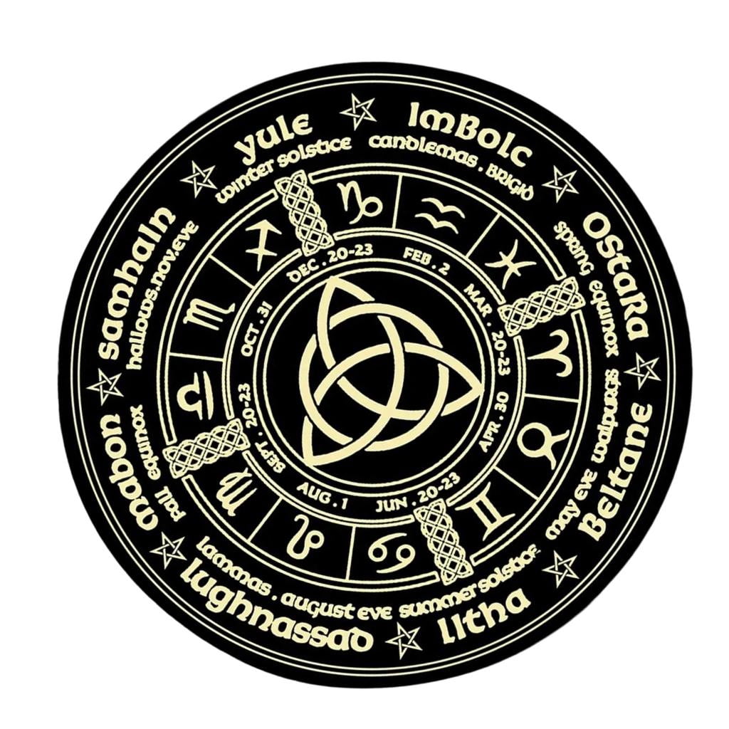 Dowsing Divinations Mat Pad Constellations Astrology Pendulums Chart ...