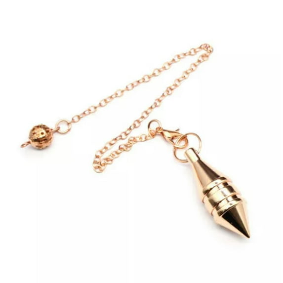 Dowsing Metal Pendulum Pendant For Pendulums Bullet Pyramid Pendule Reiki Amulet - Walmart.com