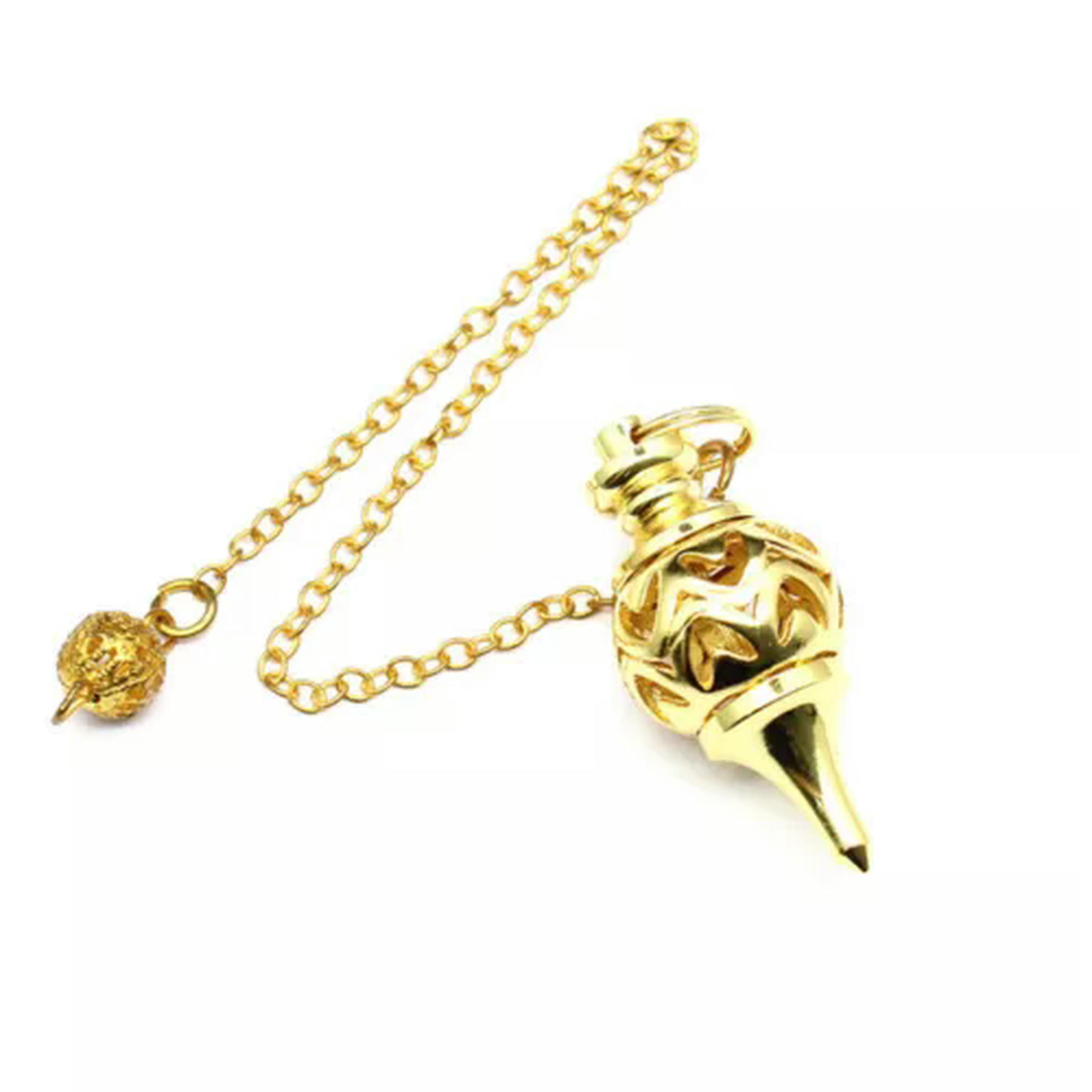 Dowsing Metal Pendulum Pendant For Pendulums Bullet Pyramid Pendule ...