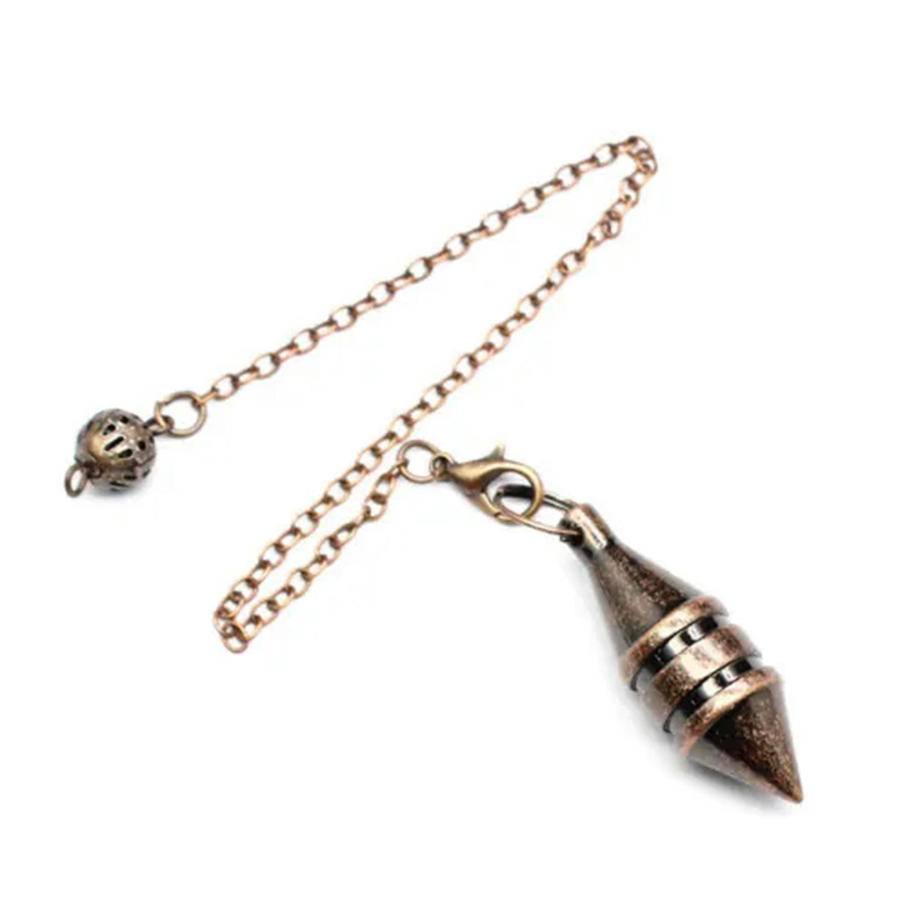 Dowsing Metal Pendulum Pendant For Pendulums Bullet Pyramid Pendule ...