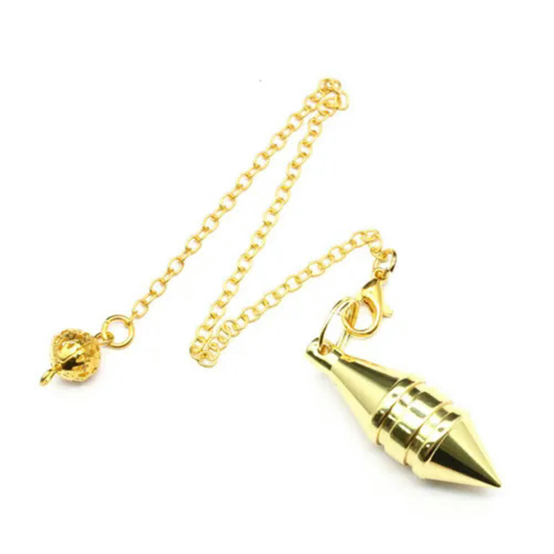 Dowsing Metal Pendulum Pendant For Pendulums Bullet Pyramid Pendule ...