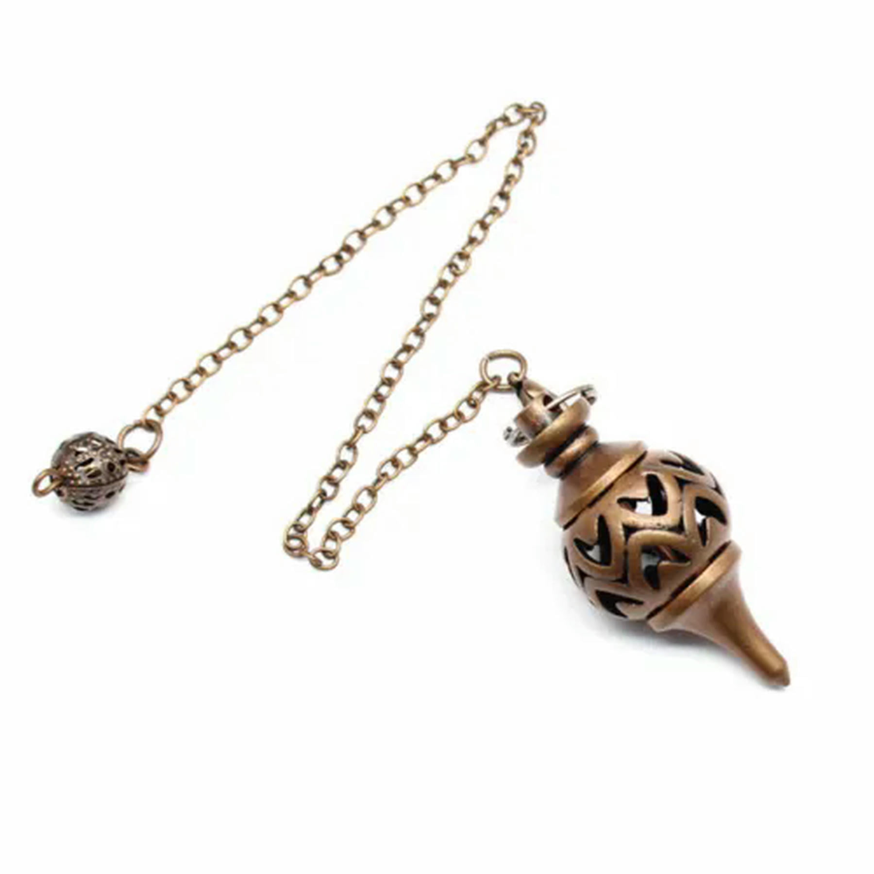 Dowsing Metal Pendulum Pendant For Pendulums Bullet Pyramid Pendule ...