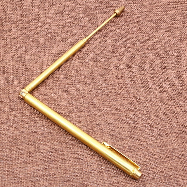 Dowsing Rod Copper Dowsing Rod Portable Divining Probe Rod Telescoping ...