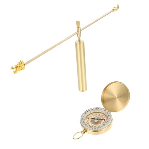 Dowsing Rods Kit for Water and Home Dragon-Head Feng Shui Tool Easy to ...
