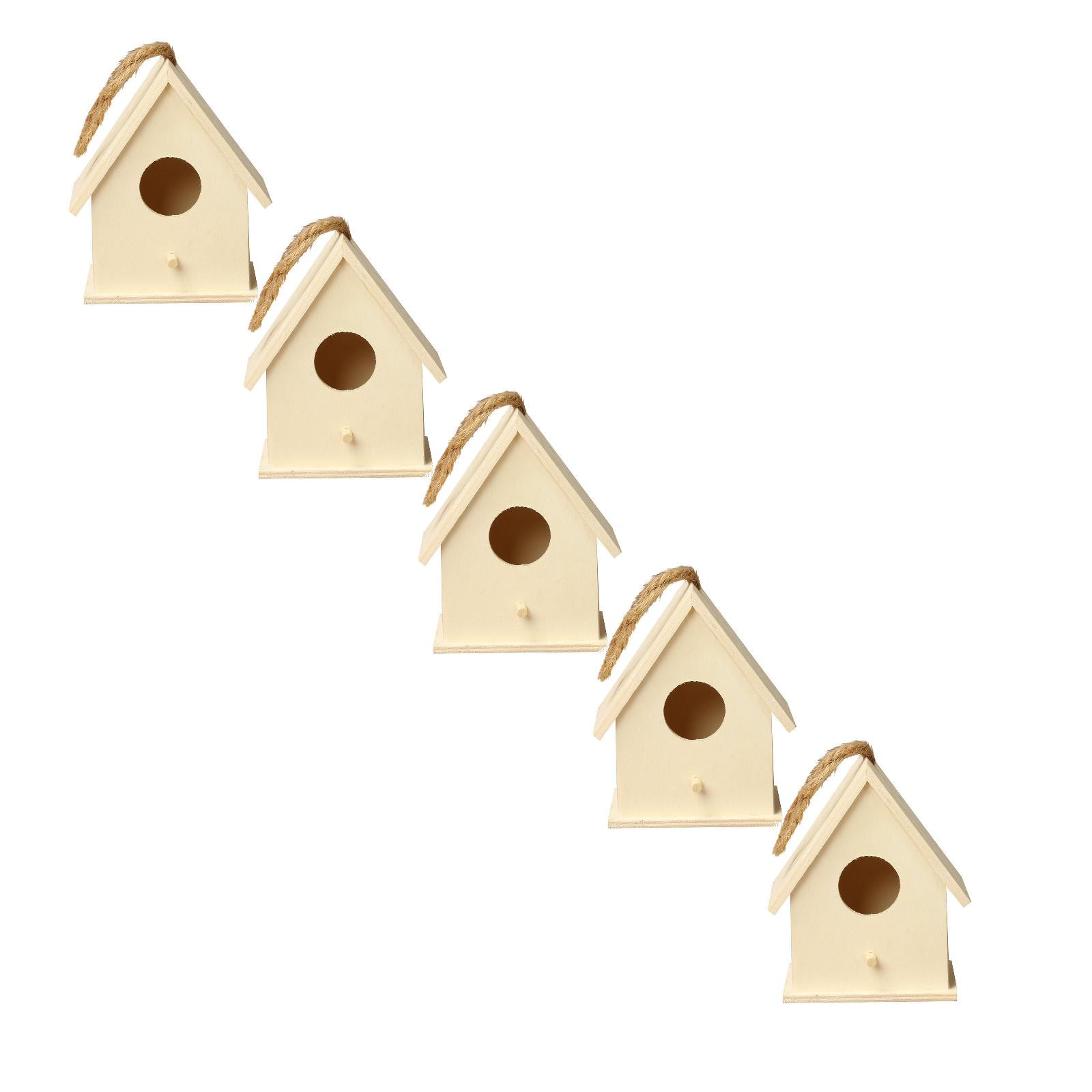 Dox Bird Bird Bird Bird Wooden Birdseed Snowman Feeder Large ...