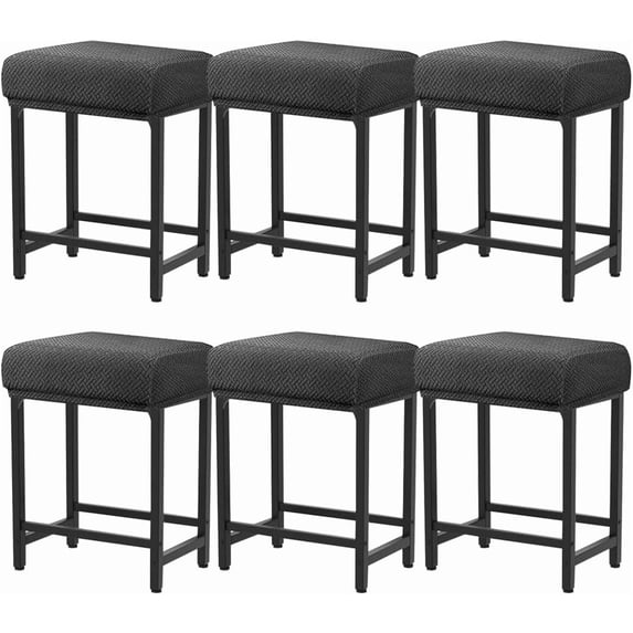 DoxQcs Rectangle Stretch Counter Height Barstool Slipcovers Rectangular ...