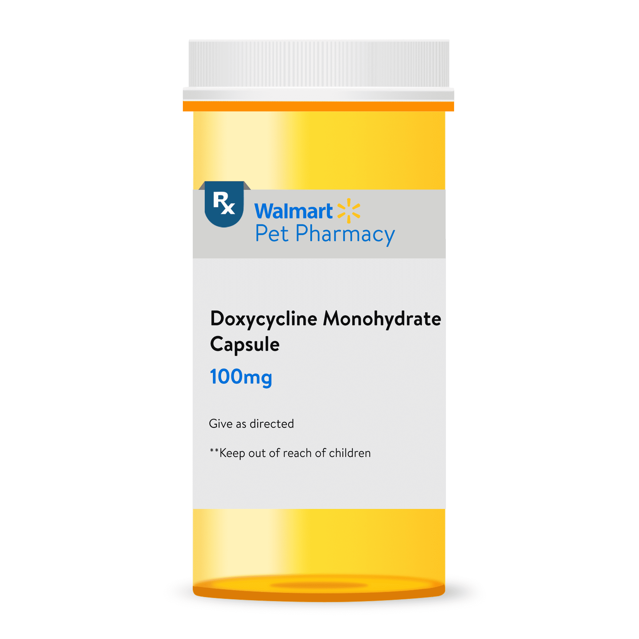 Doxycycline Monohydrate 100mg Capsule - 1 Capsule - Walmart Business ...