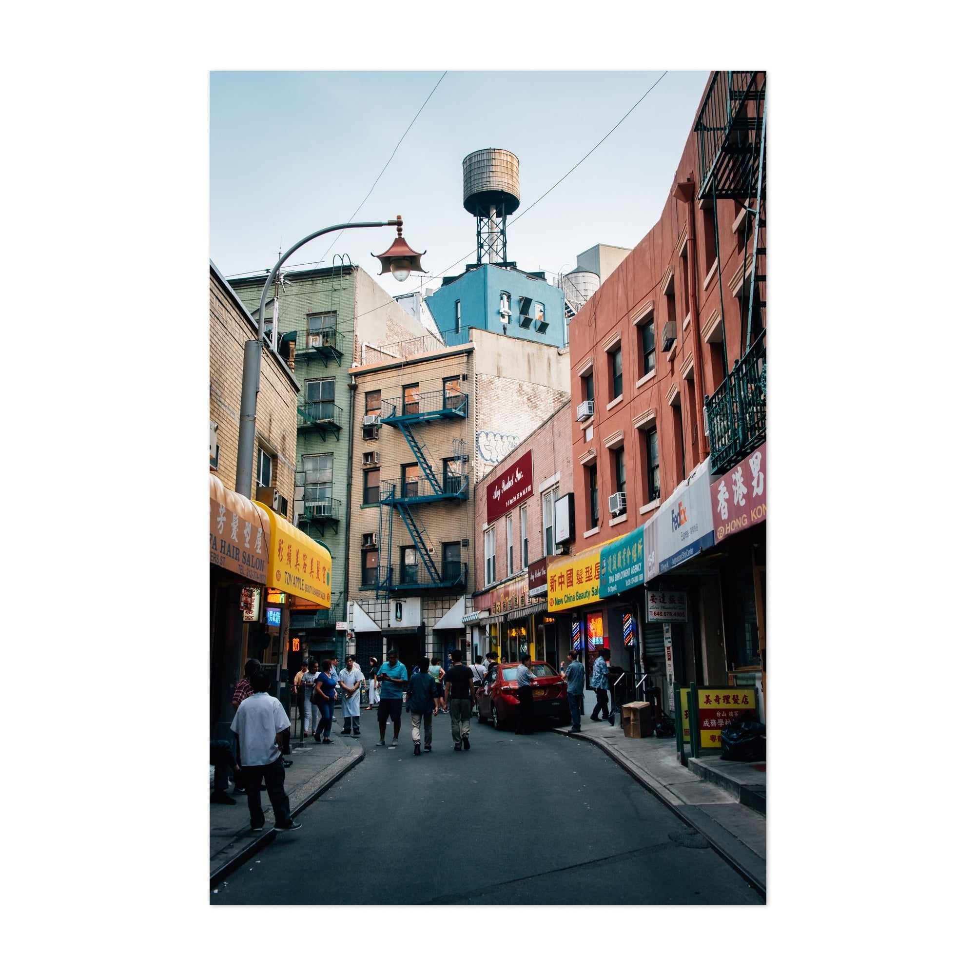 Doyers Street - Manhattan New York Photography Unframed Wall Art Print ...