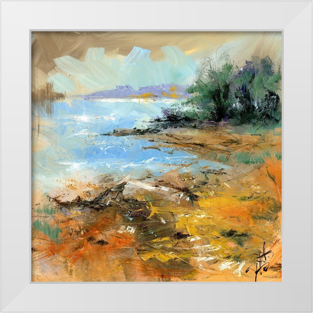 Doyle, Anne Farrall 26x26 White Modern Wood Framed Museum Art Print ...