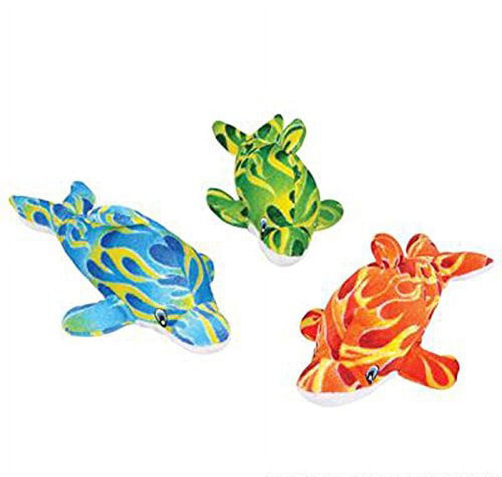 Dozen 10" Flame Plush Dolphins - Walmart.com