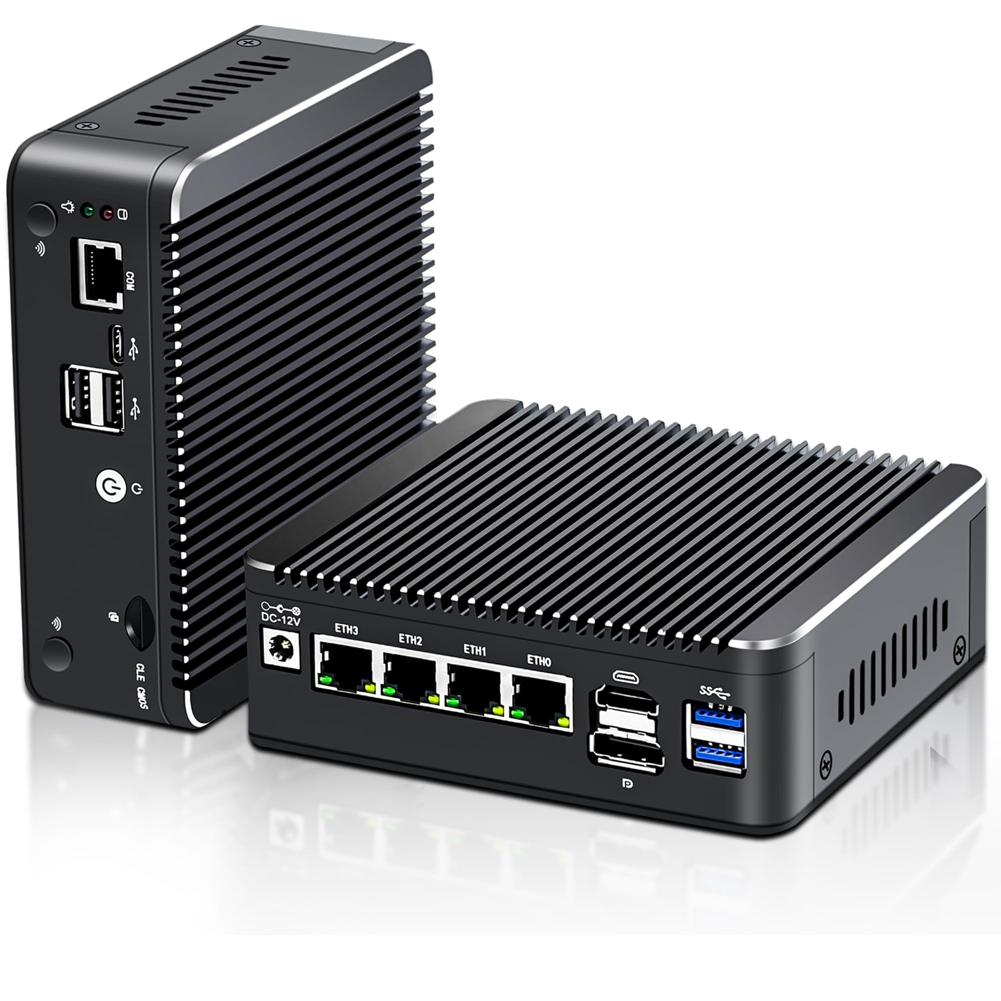 Dozlzyp 4 LAN i226 2.5G Firewall Micro Appliance, Fanless Firewall Mini ...