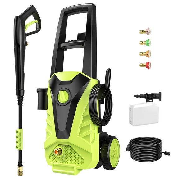 Dozzle Electric Power Washer with Detergent Foam Blaster, 2.0 GPM High ...
