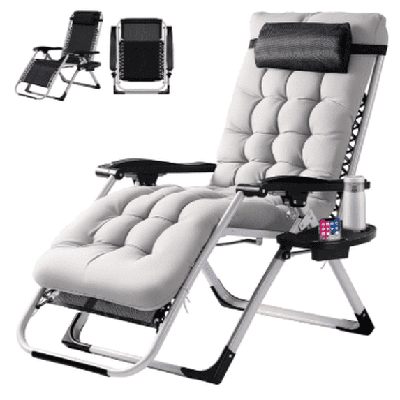Dozzle Zero Gravity Heavy-Duty Recliner Chair with Enhanced Padded ...