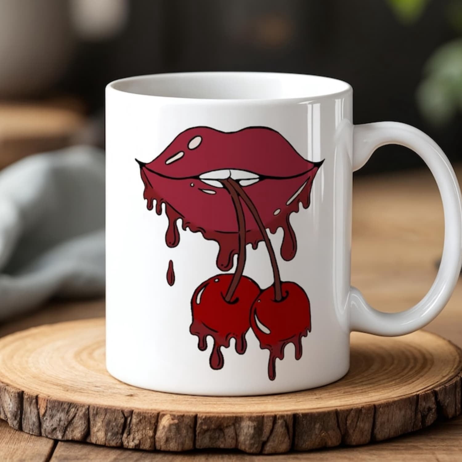 Dping rips Mug Grunge Pop Arup oz Bold Aesthetic Gift Edgy, Alt Style ...
