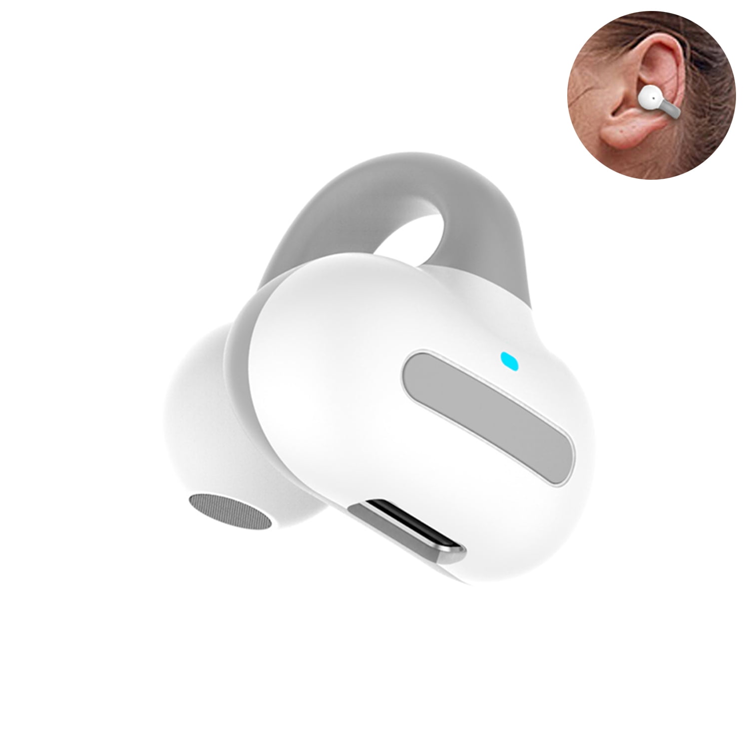 Dpisuuk Earclip Earphones, Wireless Ear-Clip Bluetooth Headphones ...