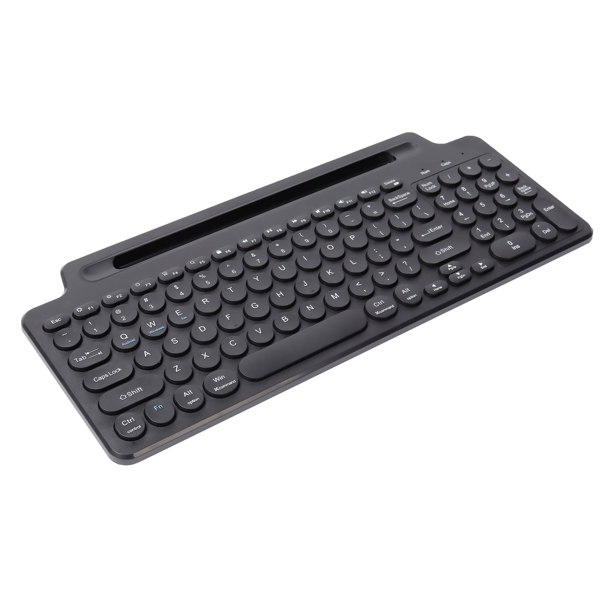 Dpisuuk Wireless Keyboard, 96 Keys Multi-Device Computer Keyboard with ...