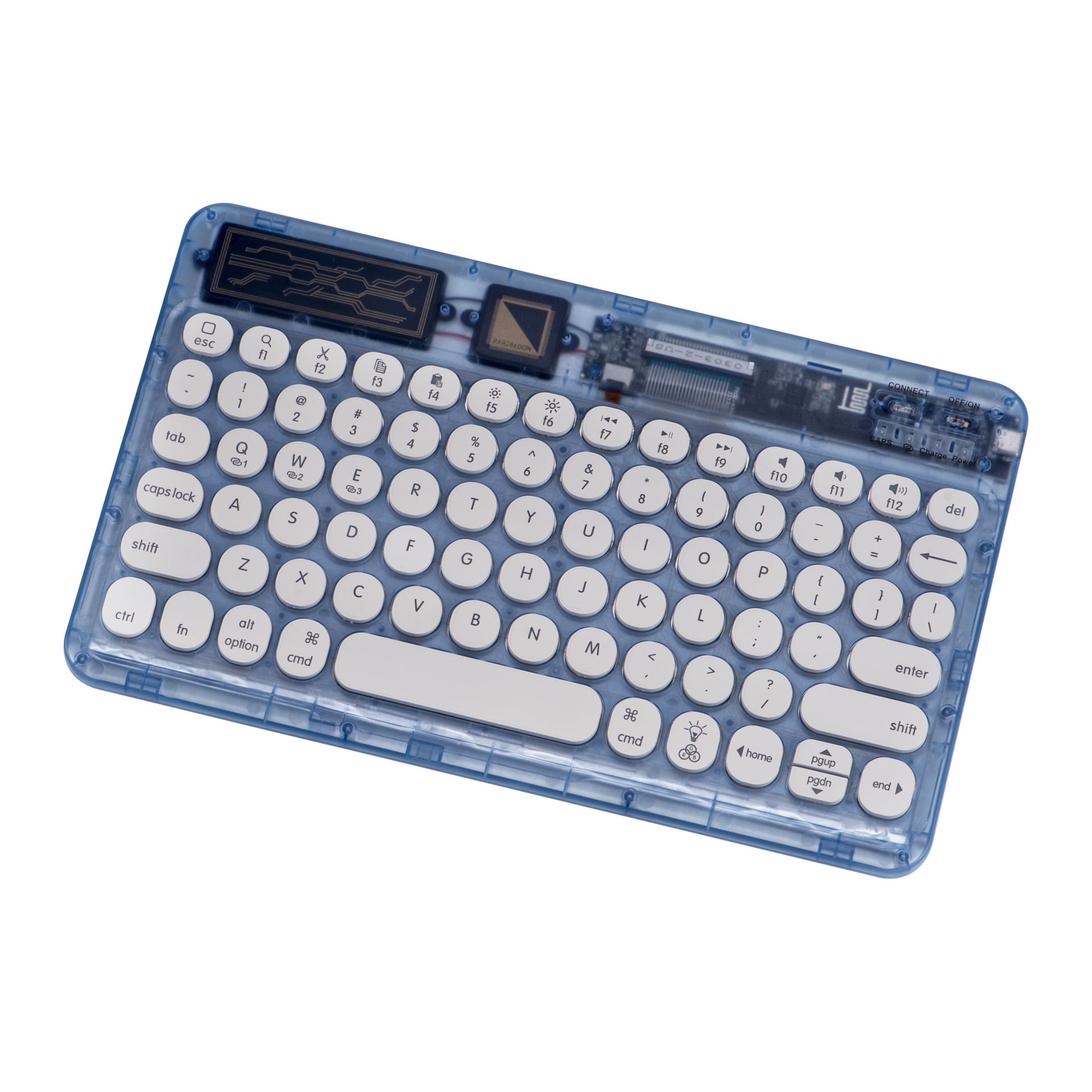 Dpisuuk Wireless Keyboard, Multi Device Slim Backlit Computer Keyboard ...