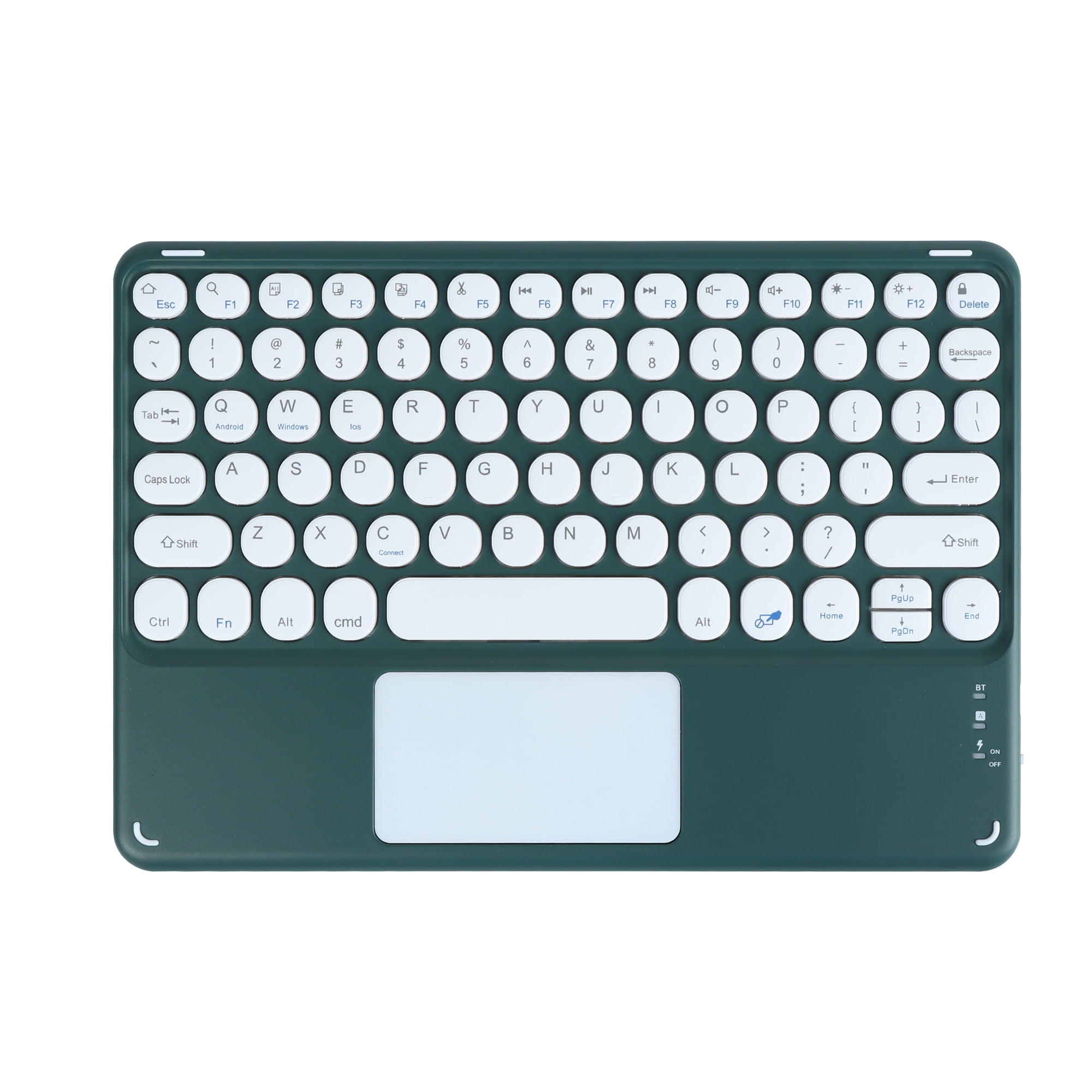 Dpisuuk Wireless Keyboard With Touchpad 10inch Bluetooth Magnetic Keyboard Ultra Slim