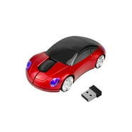 PloutoRich Wireless Mouse Car Mouse Cool Computer Mouse 2.4GHz Optical ...