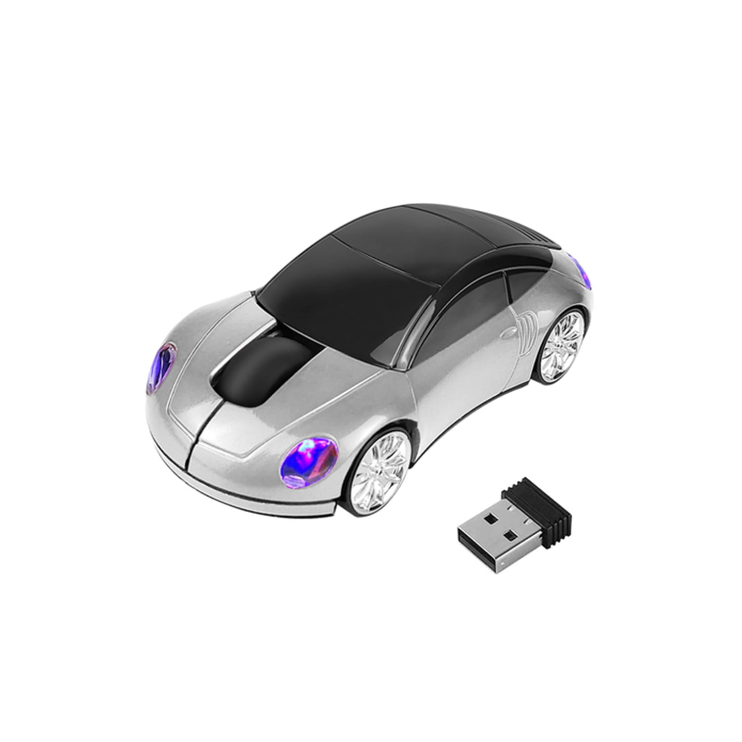 Dpisuuk Wireless Mouse, 2.4G 1600DPI Optical Computer Mouse with USB ...