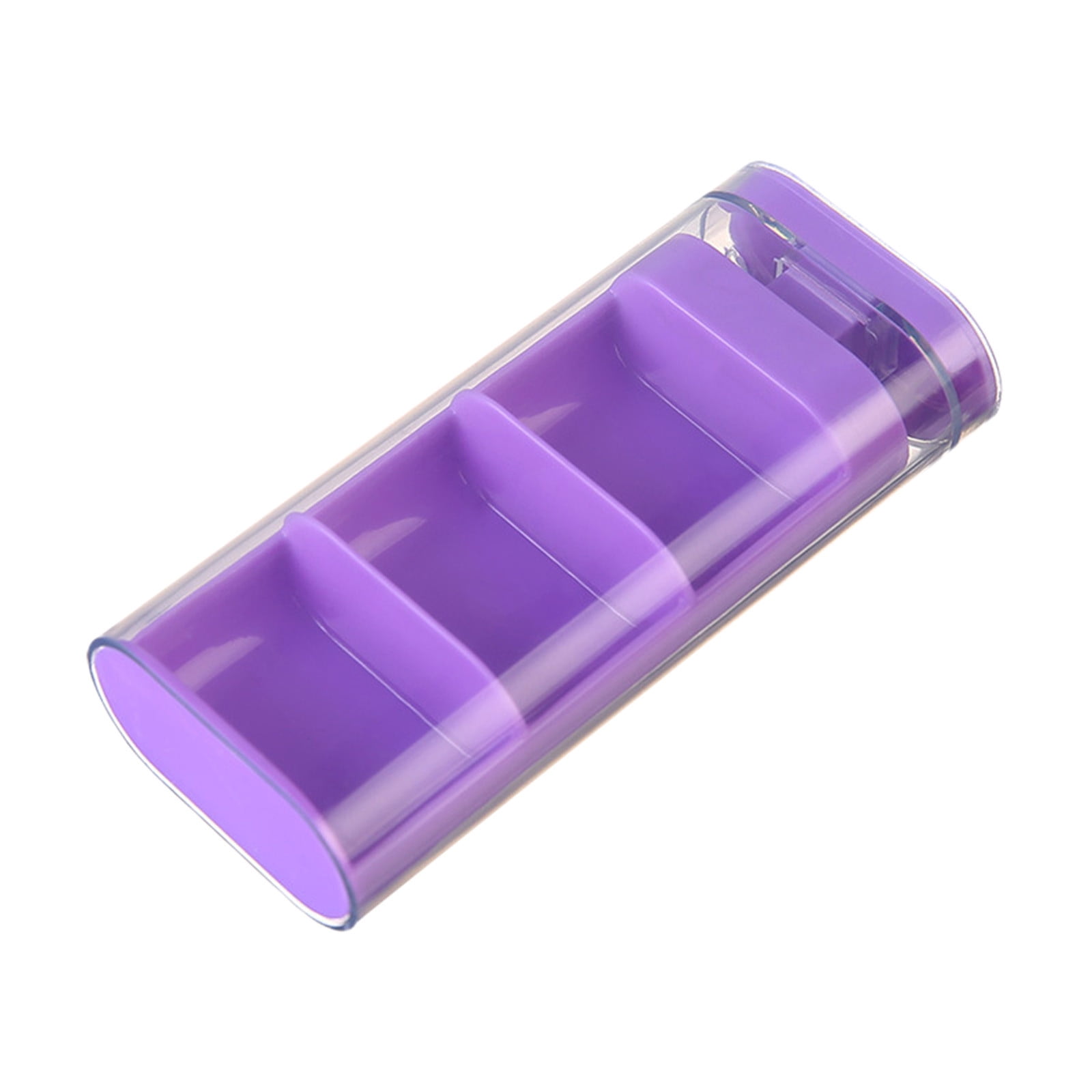 Dpityserensio 3 Compartment Pill Organizer, Slide Design Daily ...