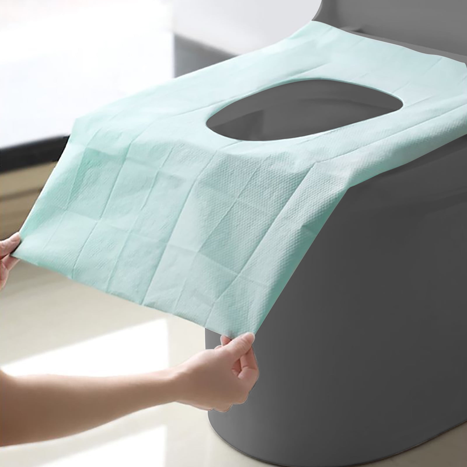 Dpityserensio Disposable Toilet Seat Cover 100% Waterproof (30 Pieces ...