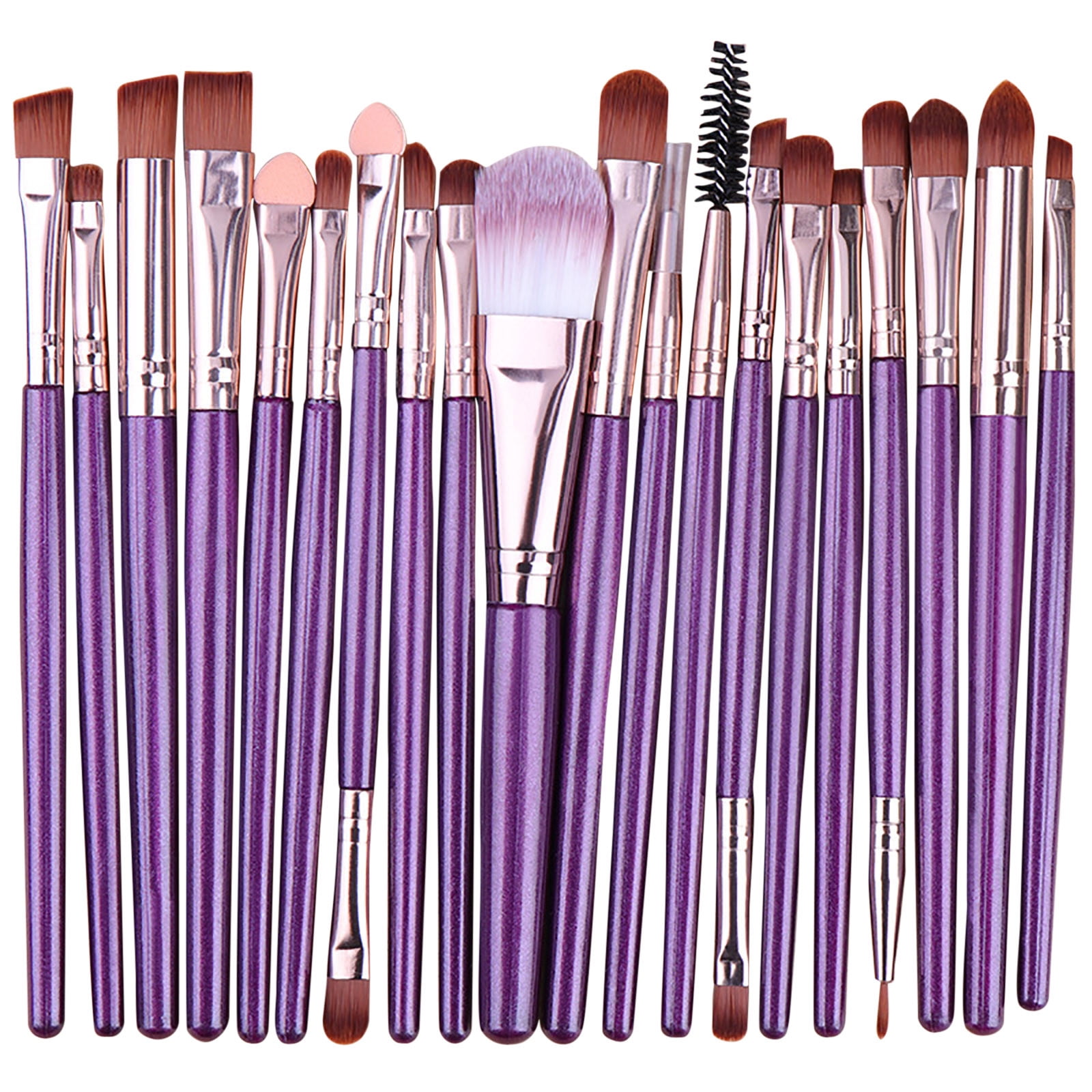 Dpityserensio 20PCs Makeup Brush Set, Double Sided Beauty Tools ...