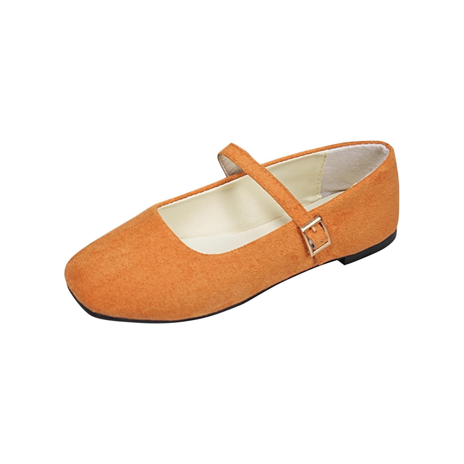 Dpityserensio Women's Flats Shoes Casual Spring Fall French Style Flat ...