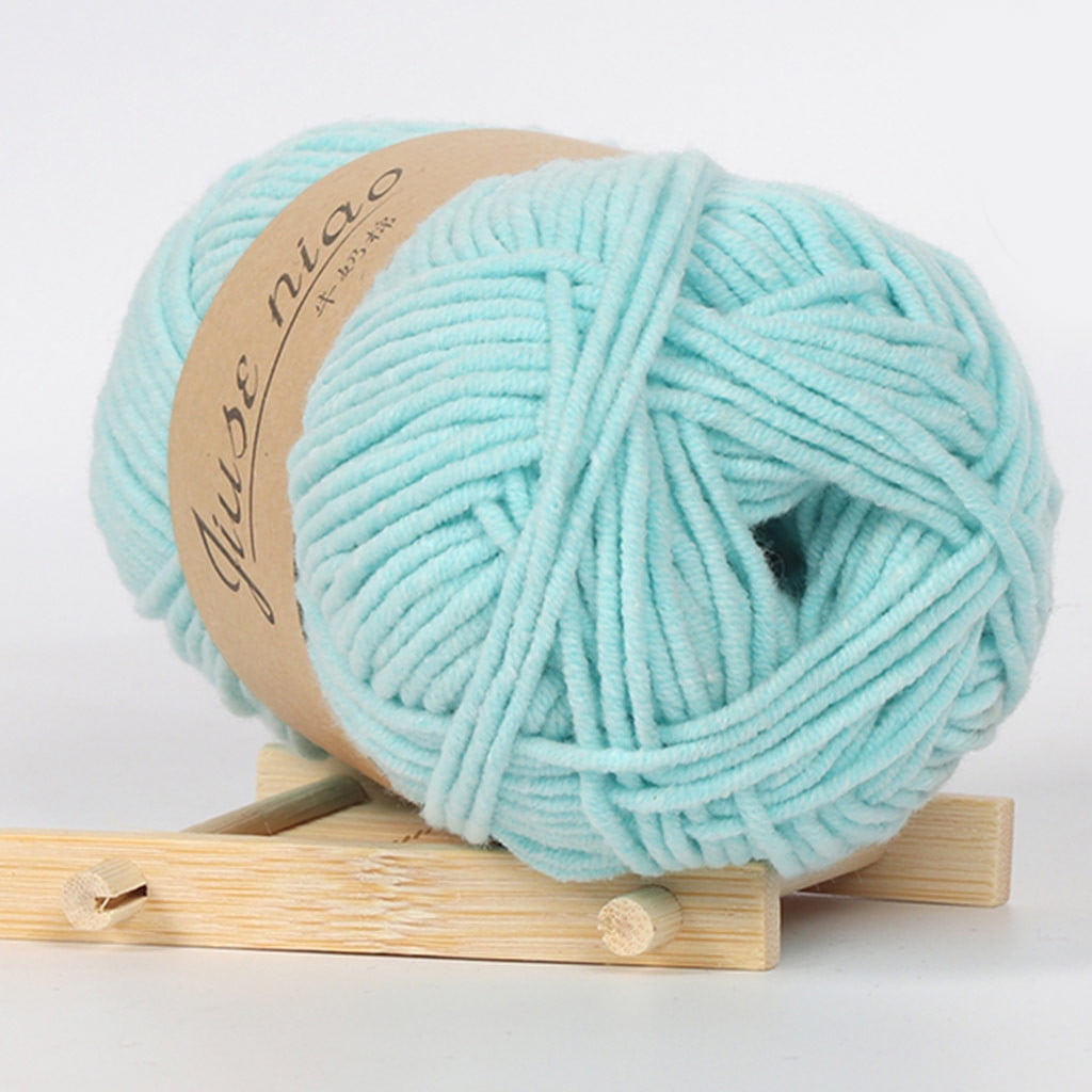 Dpkshia Crochet Yarn Diy Knitting Diy Cotton Wool 5 Strands Of Milk