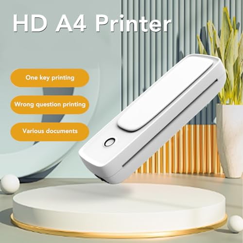 Dpofirs Inkless Printer for US Letter, A4, A5, 2, 3, 4in Thermal Paper ...