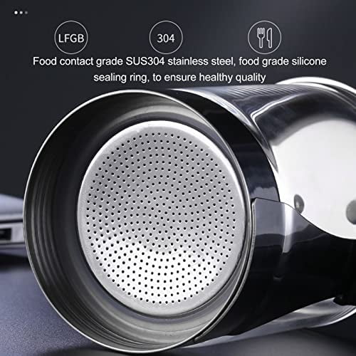 Dpofirs Stovetop Pot for 6 Cups, Classic Italian Espresso Coffee Maker ...