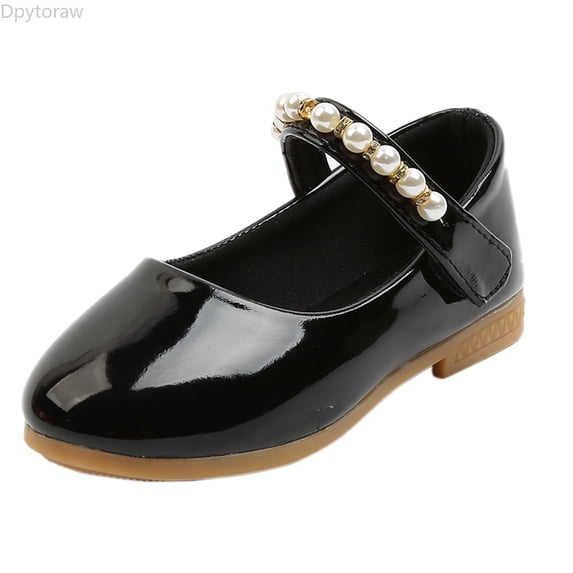 Dpytoraw Dance Single Soft Solid Student Kid Flower Shoes Children ...