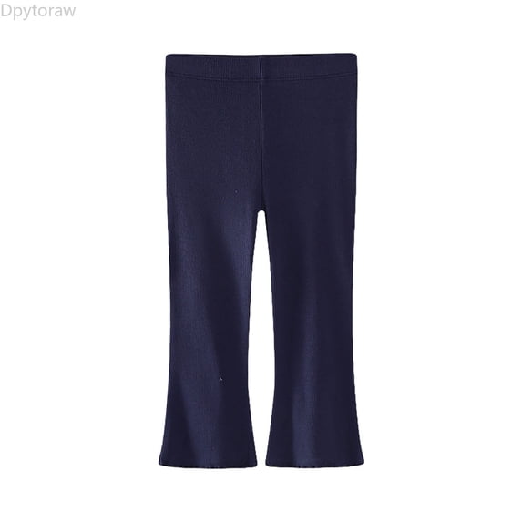 Dpytoraw Girls Ice Silk Flared Leggings, Tight Bootcut Stretchy Summer ...