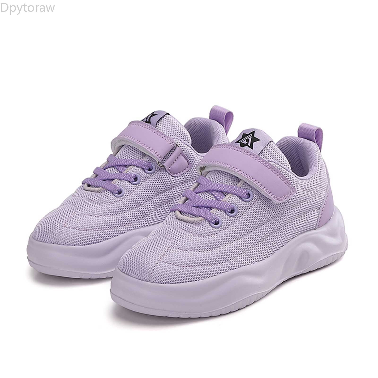 Dpytoraw Girls Sneakers For Everyday Casual Wear Comfortable Fixed ...