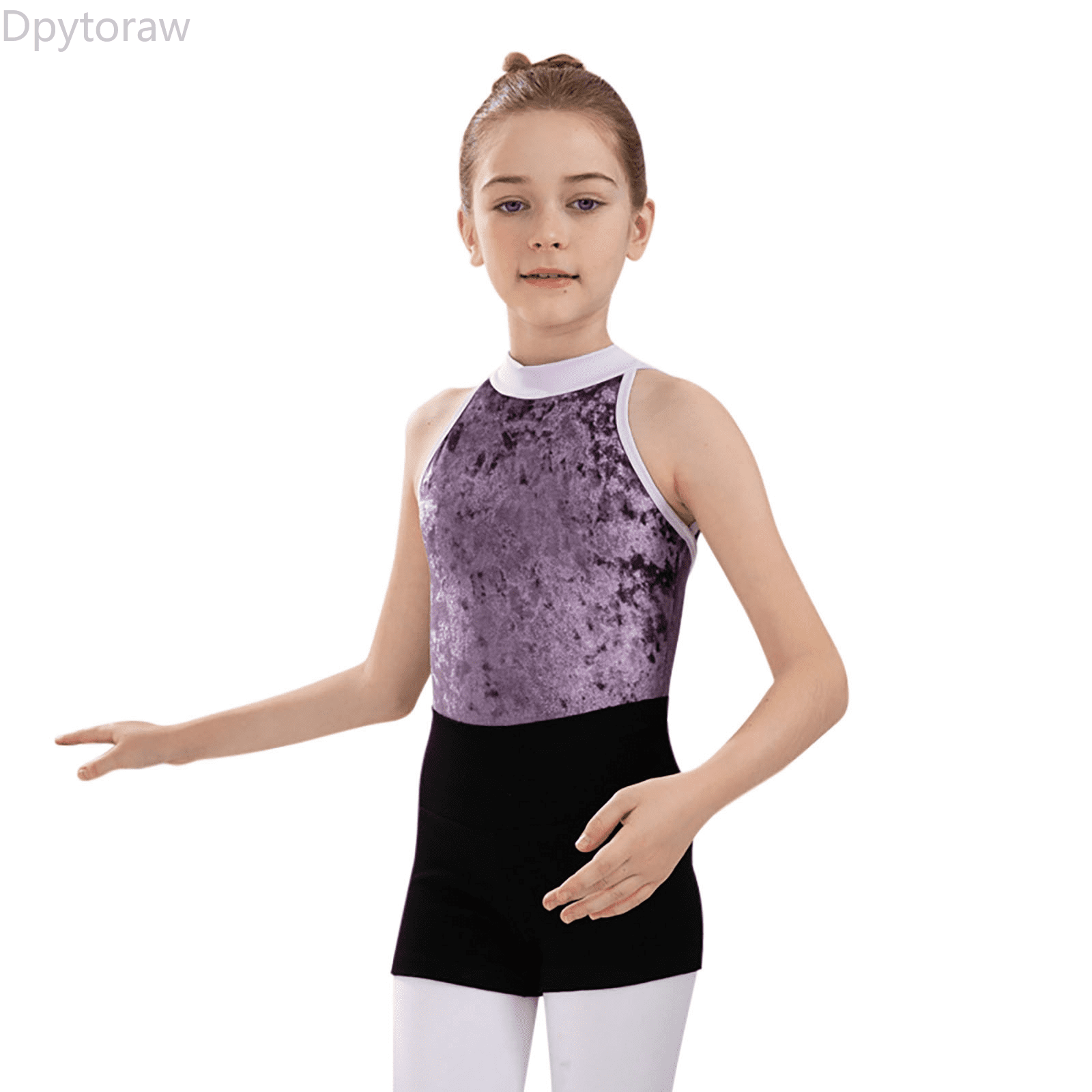 Dpytoraw Girls' Summer Comfortable Training Dress Children's ...