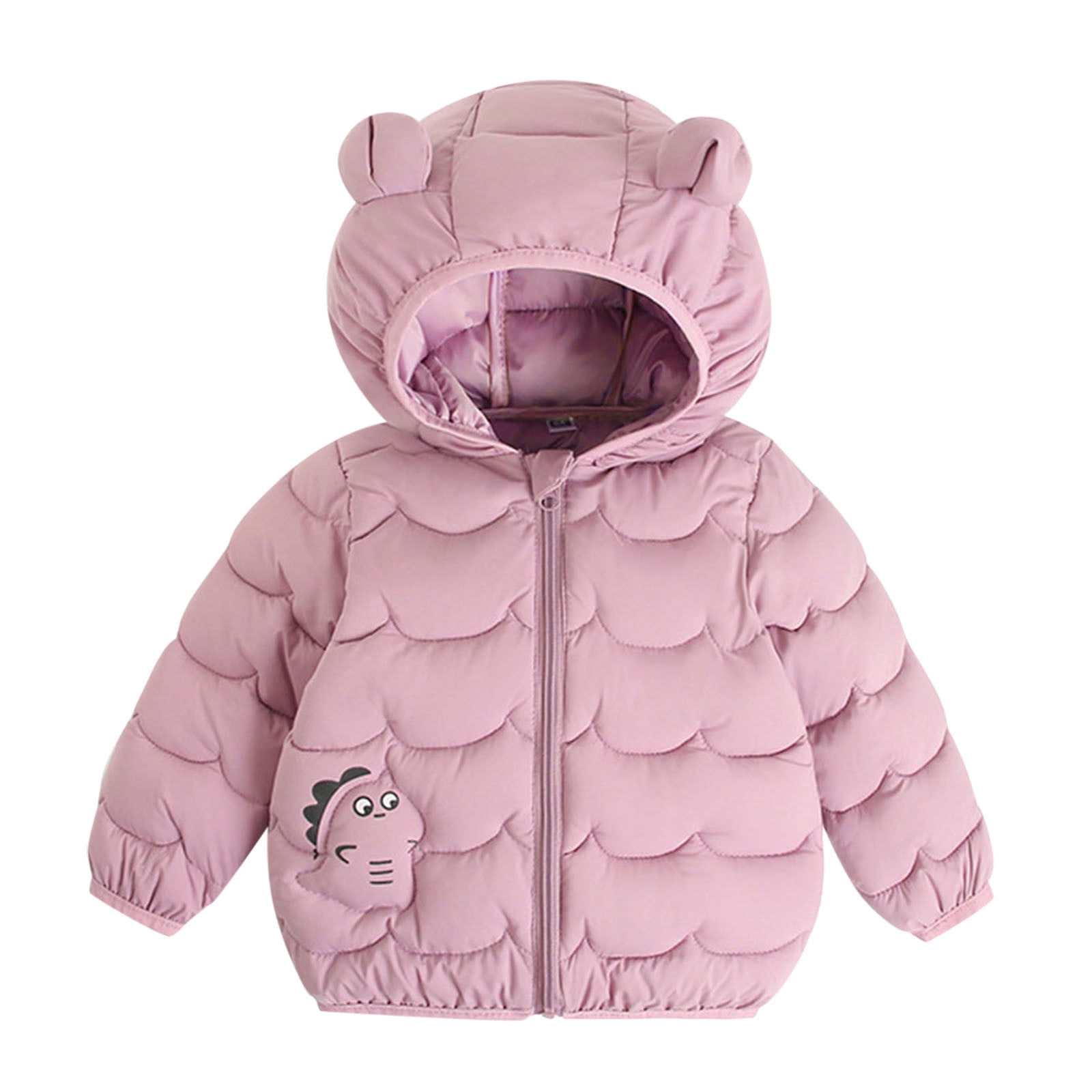 Dpytoraw Kids Child Toddler Baby Boys Girls Cartoon Long Sleeve Winter Coats Jacket Cute Animals ...
